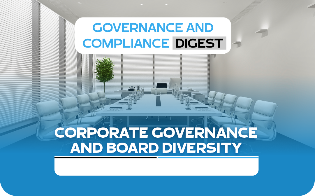 Corporate Governance and Board Diversity – 1st Fiduciary